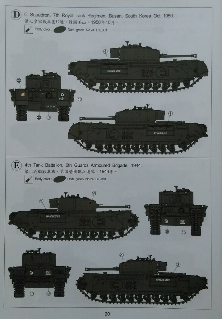 AFV CLUB 1/35 CHURCHILL Mk.VII British Heavy Infantry Tank – AFV HOBBY