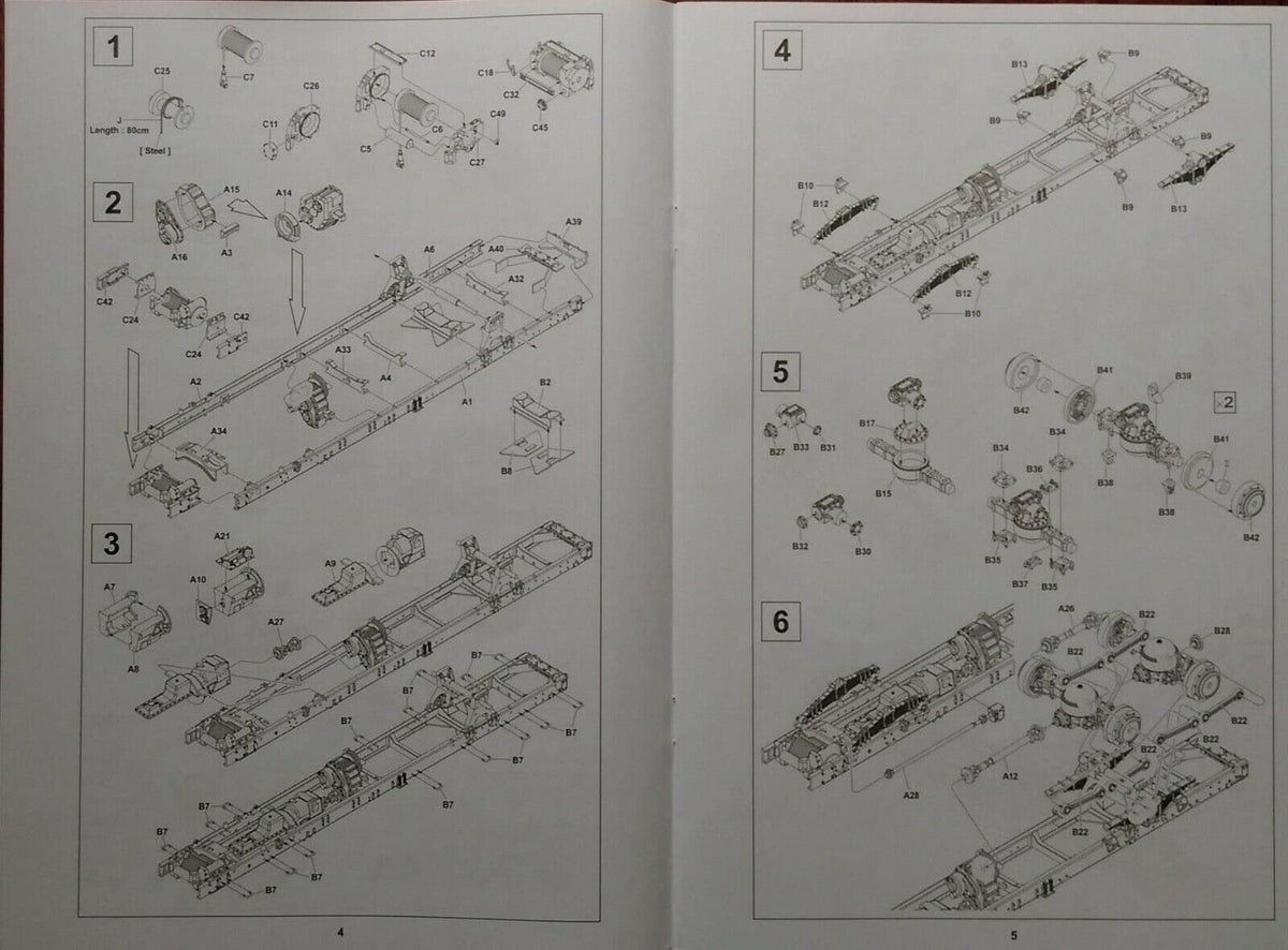 AFV Club 1/35 U.S. M54A2 6x6 5-ton Cargo Truck vehicle – AFV HOBBY