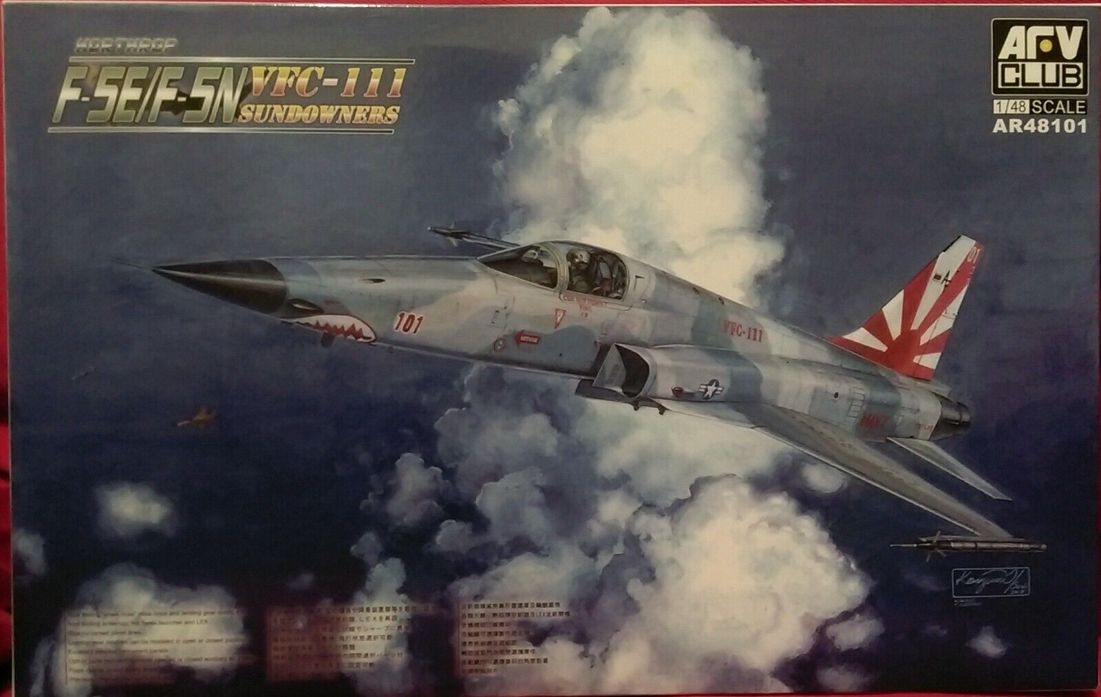 AFV CLUB 1/48 U.S Air force F-5E F-5N VFC-111 Sundowners – AFV HOBBY