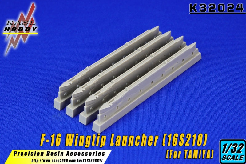 KASL Hobby 1/32 F-16 Wingtip launcher 16S210 use for AIM-9 Sidewinder ...
