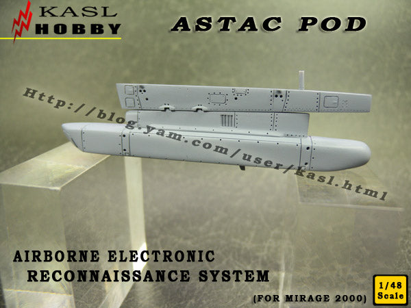 KASL HOBBY 1/48 MIRAGE 2000 ASTAC ELINT SYSTEM POD – AFV HOBBY