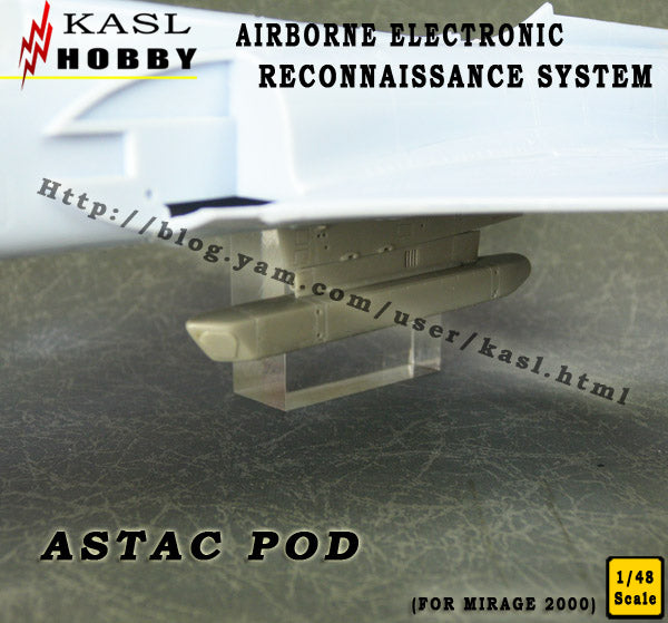 KASL HOBBY 1/48 MIRAGE 2000 ASTAC ELINT SYSTEM POD – AFV HOBBY