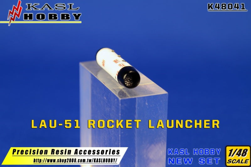 KASL Hobby 1/48 LAU-51/A Rocket Launcher Resin – AFV HOBBY