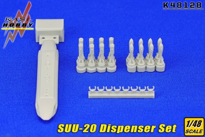 KASL Hobby 1/48 SUU-20 Dispenser set w/ MK-106 & BDU-33 resin upgrade ...