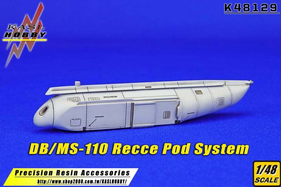 KASL Hobby 1/48 DB/MS-110 Recce Pod System For F-16 – AFV HOBBY