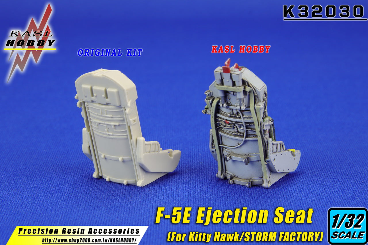 KASL 1/32 F-5E Ejection Seat For Kitty Hawk / Storm Factory RESIN UPGR ...