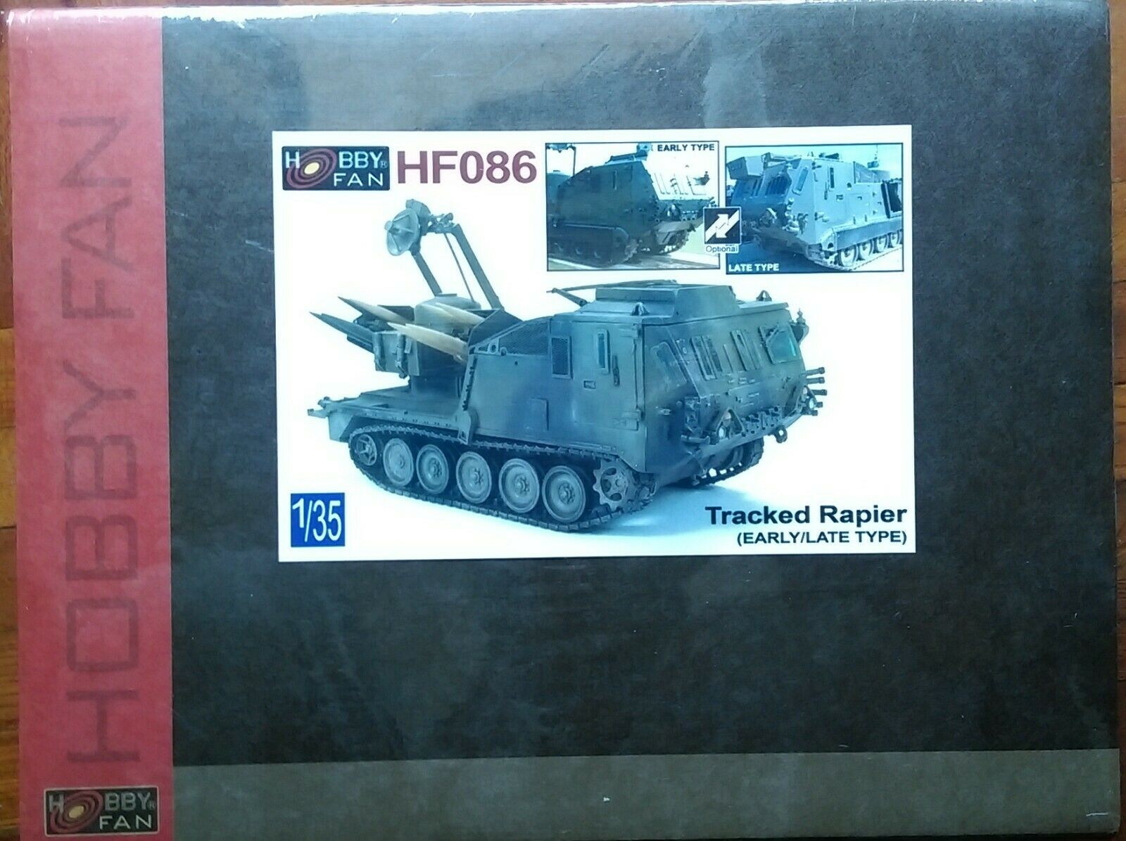 Hobby Fan 1/35 Tracked Rapier surface-to-air missile Vehicle Resin ...
