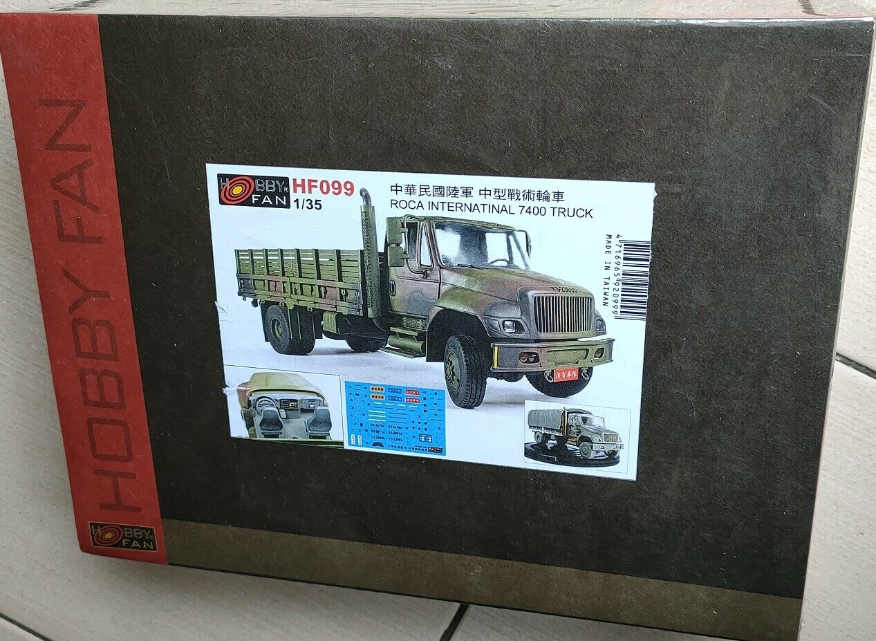 Hobby fan 1/35 R.O.C army INTERNATINAL 7400 Truck Full Resin kit – AFV ...