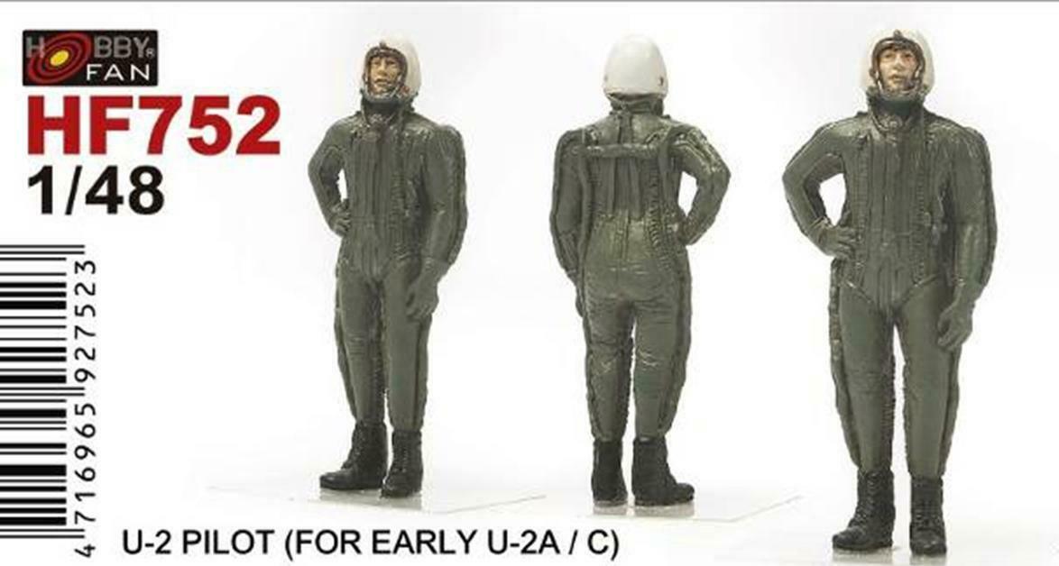 hobby fan 1/48 U-2 PILOT for early U-2A U-2C resin figure Pressure clo ...
