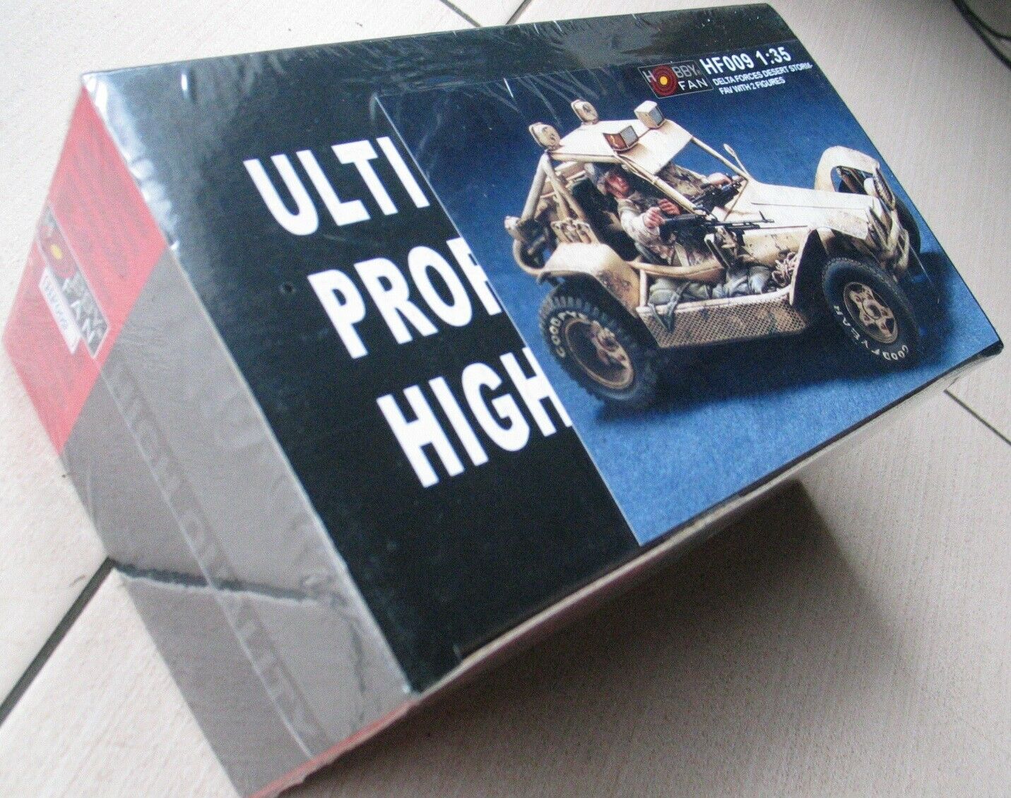 Hobby Fan 1/35 DELTA FORCES DESERT STORM FAV w/ 2 figures – AFV HOBBY